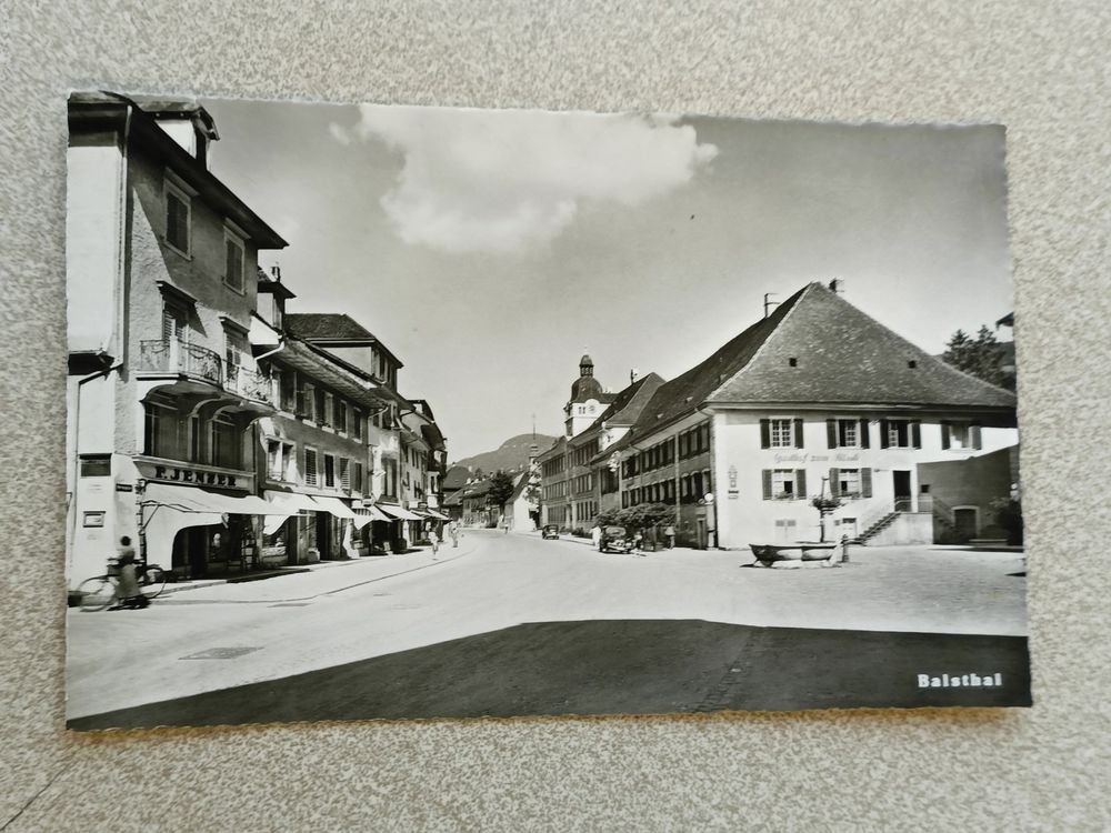 Photo Karte / Balsthal - gelaufen Bahnpost 1958 | Kaufen auf Ricardo