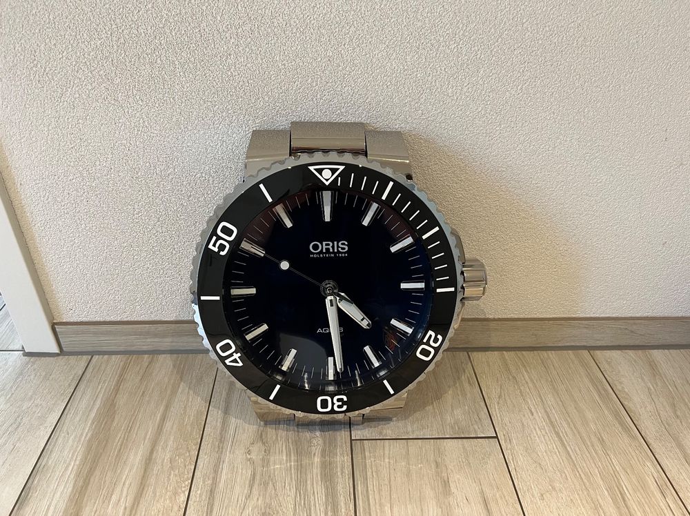 ORIS Aquis Wall Clock - Wanduhr | Kaufen auf Ricardo