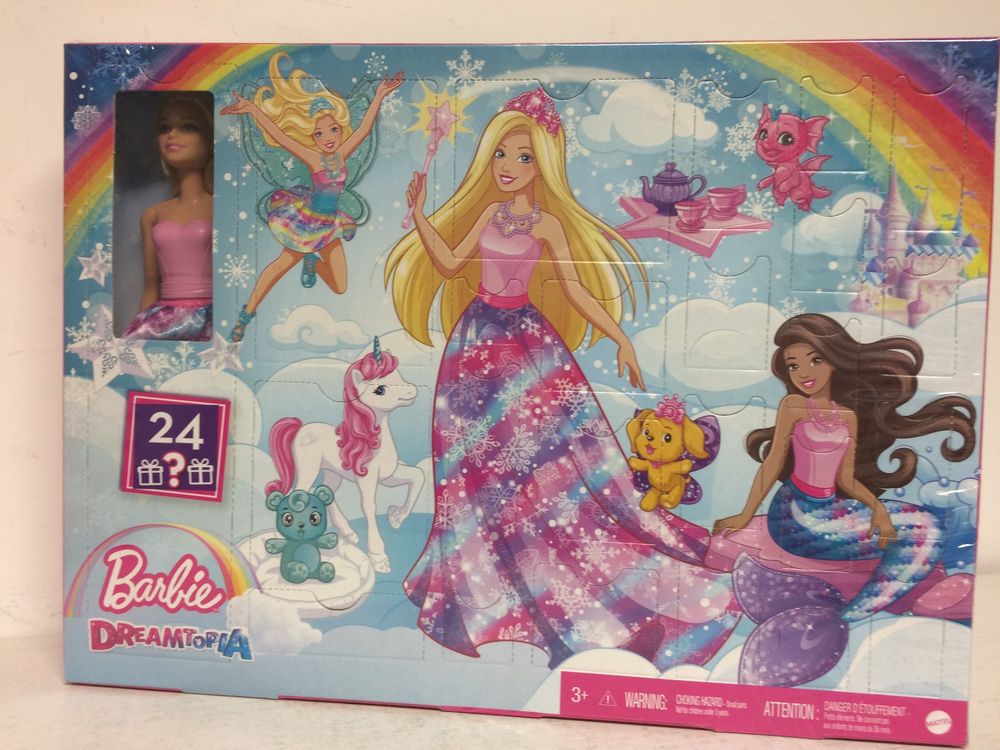 BARBIE DREAMTOPIA ADVENT CALENDAR 2019 Mattel GJB 72 new | Kaufen auf Ricardo