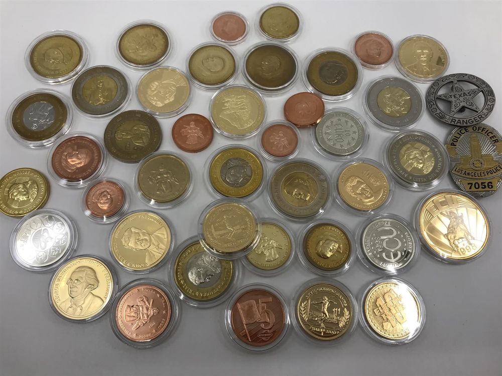 S438) Lot 40 stk. Medaillen | Kaufen auf Ricardo