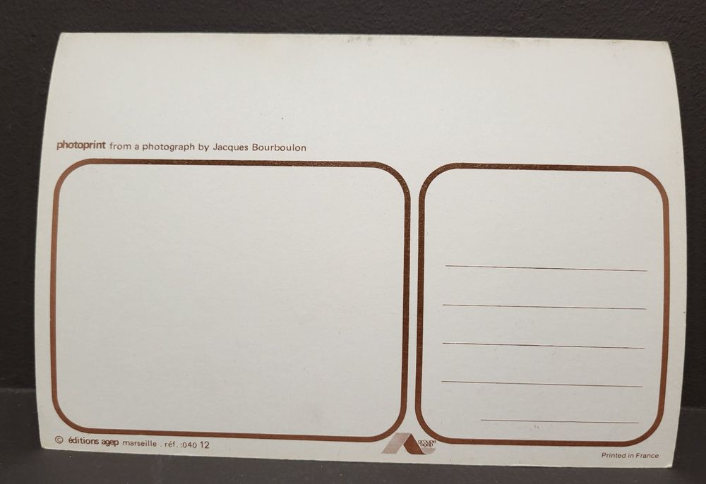 Jacques Bourboulon Fotopostkarte (Gebraucht) in Zürich für CHF 2 – mit ...