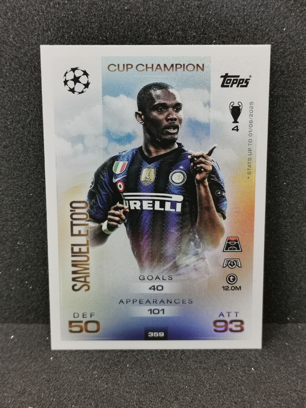 Match attax 2025/26 Samuel Eto'o Cup Champion (Gebraucht) in Einsiedeln ...