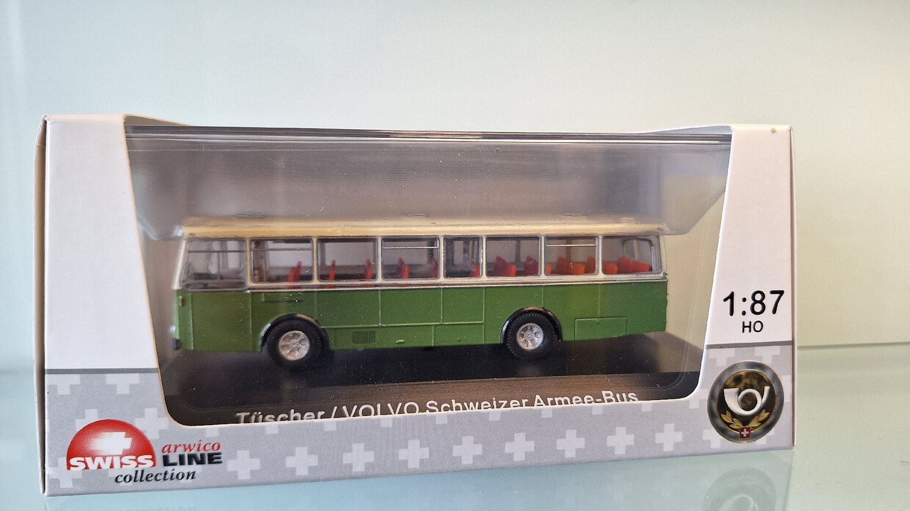 Tüscher / Volvo Schweizer Armee-Bus 1:87 Arwico (Neu und ...