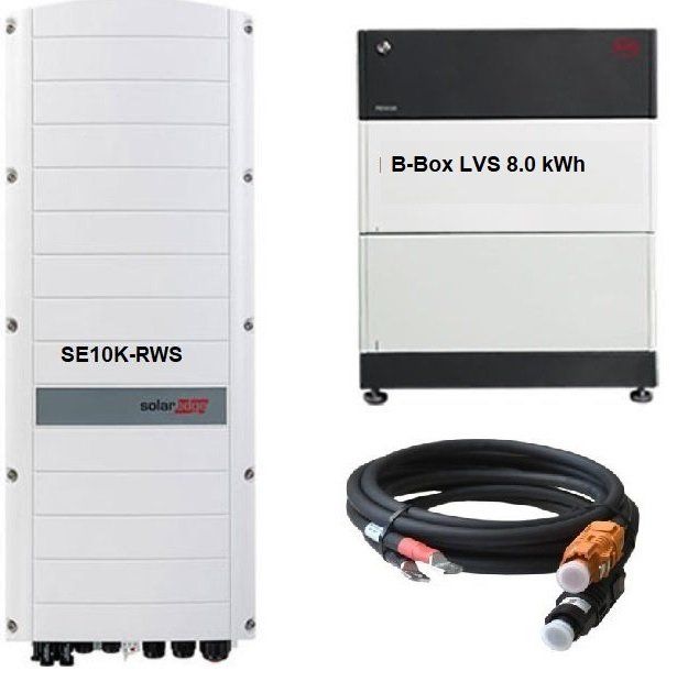 SolarEdge SE10K-RWS+Speicher BYD LVS 8 kWh (Neu und originalverpackt ...