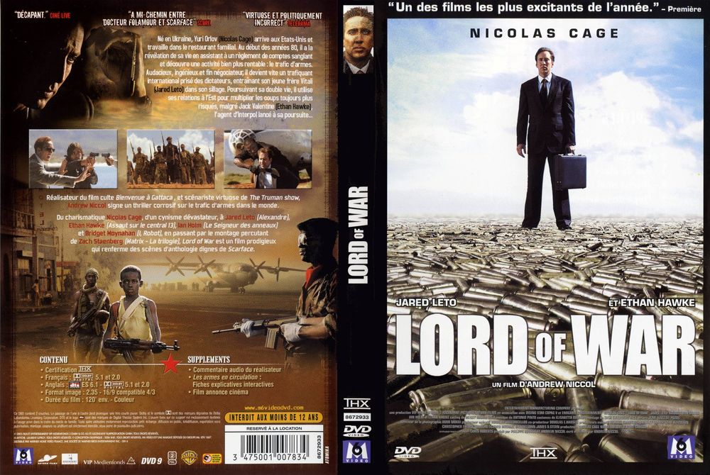 Lord of War (Nicolas Cage, Ethan Hawke, Jared Leto) fr. eng. (D'occasion) à Troinex pour CHF 3 ...