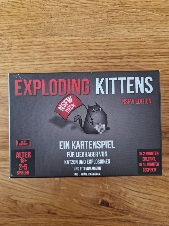 Exploding Kittens NSFW (Neu und originalverpackt) in Zürich für CHF 9 – mit Lieferung auf ...