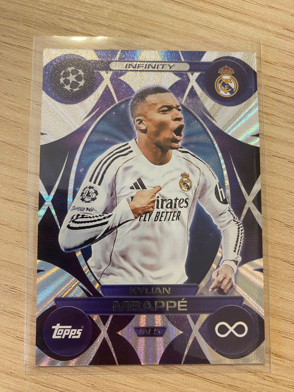 Topps Match Attax 25/26 Mbappé Infinity IN 5 (Neu (gemäss Beschreibung ...