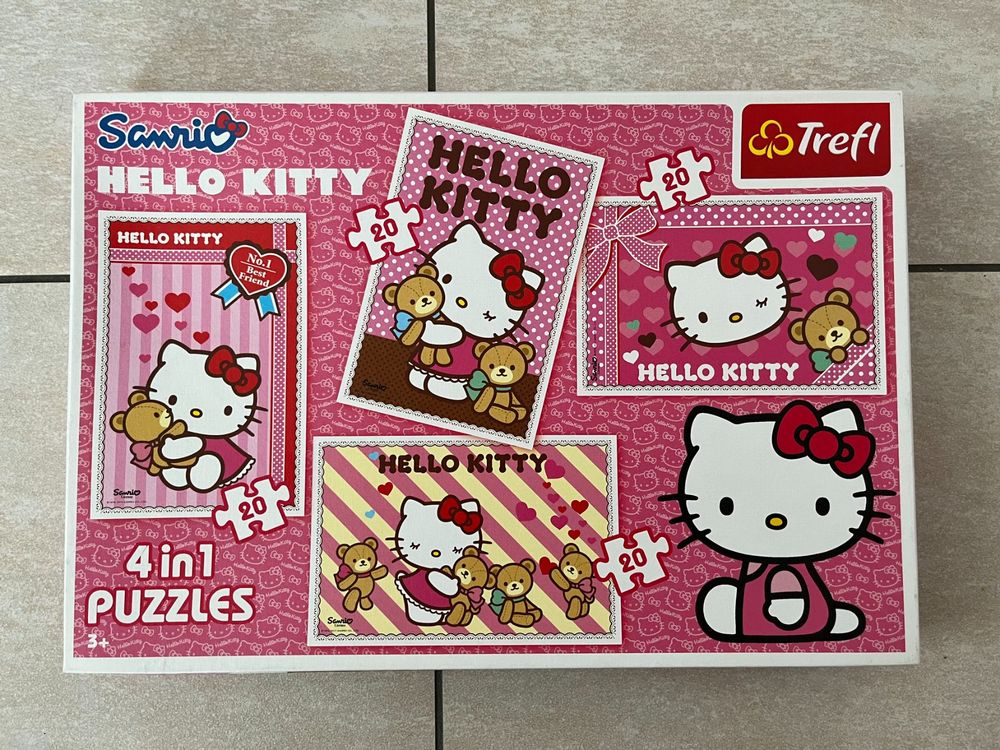 Puzzle - Hello Kitty - 4 verschiedene Puzzle (Gebraucht) in Lausen für ...