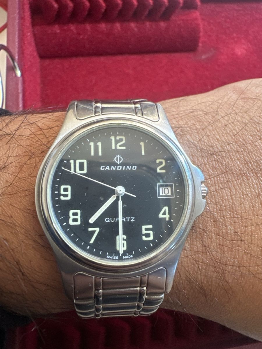 CANDINO Herrenuhr Swiss-Made ( Quartz / 38 mm ) (Gebraucht) in ...