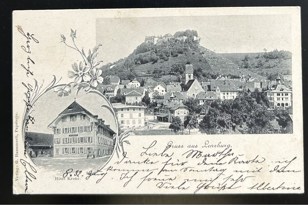 Gruss aus Lenzburg Hotel Krone | Kaufen auf Ricardo