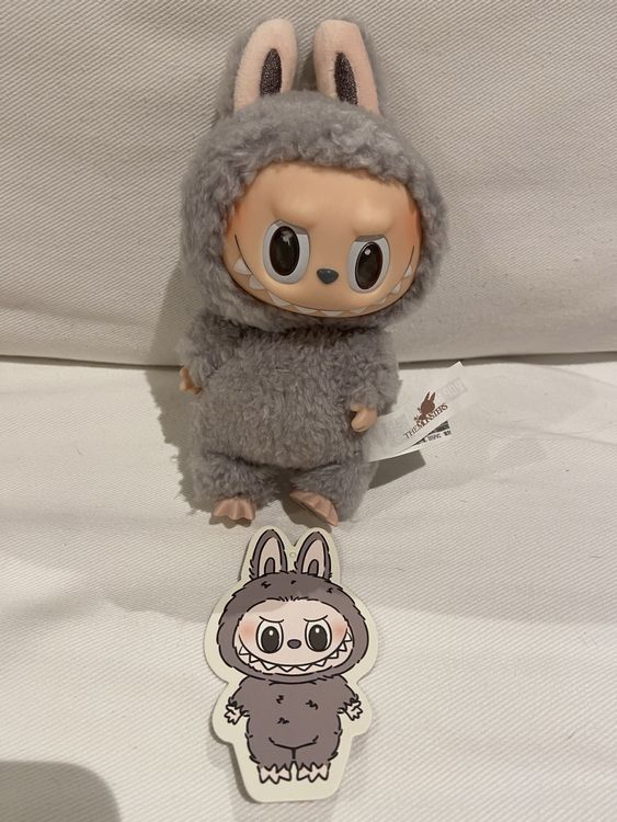 Labubu Sesame Bean Exciting Macarons The Monsters Pop Mart (Neu und ...