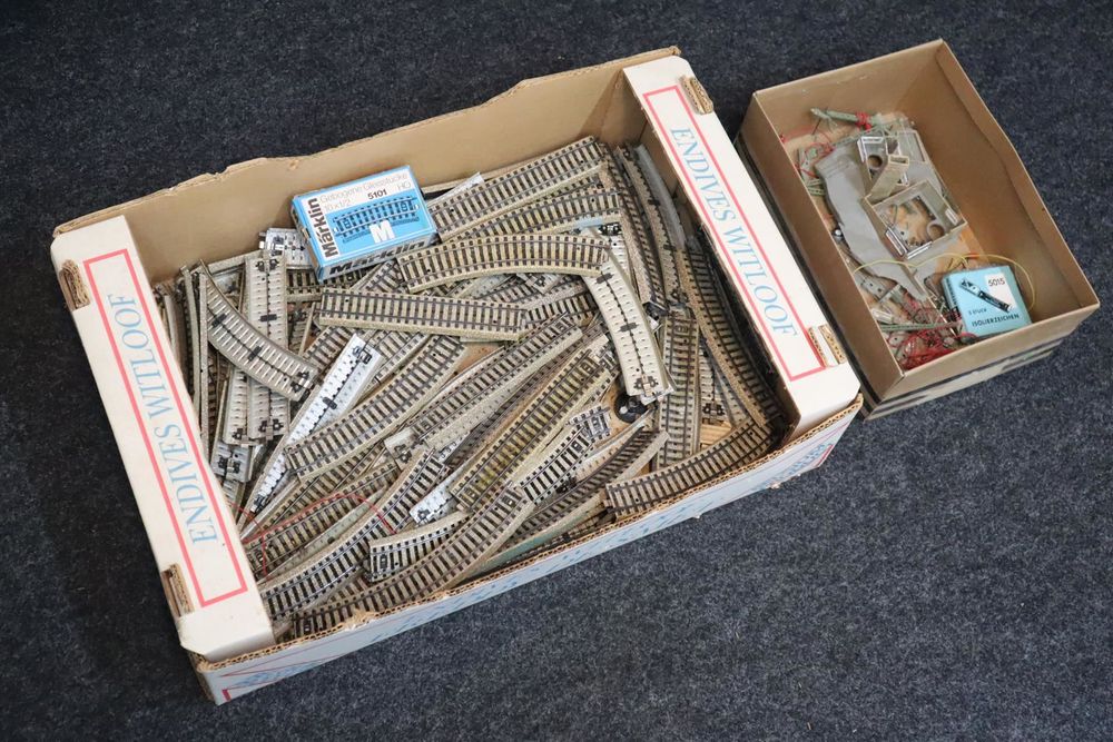 Märklin 110 x M-Gleis Schienen + Zubehör Konvolut - H0 | Kaufen auf Ricardo