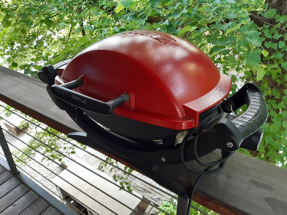 Weber Q140 Elektrogrill (Gebraucht) in Zürich für CHF 80 – nur Abholung auf Ricardo kaufen