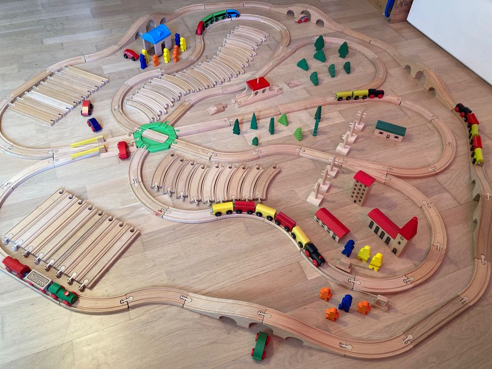 Holzeisenbahn Strecken Ideen