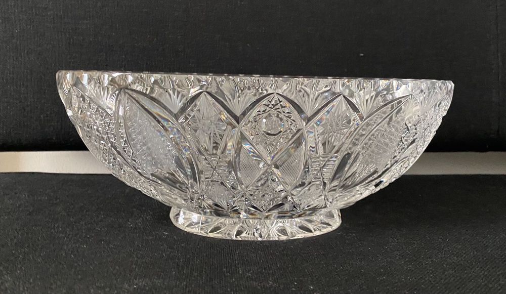 Wunderschöne Kristall Schale..!! | Kaufen auf Ricardo