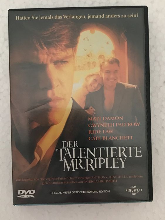 DVD Der talentierte Mr.Ripley/M.Damon/J.Law/C.Blanchett/1999 | Kaufen auf Ricardo