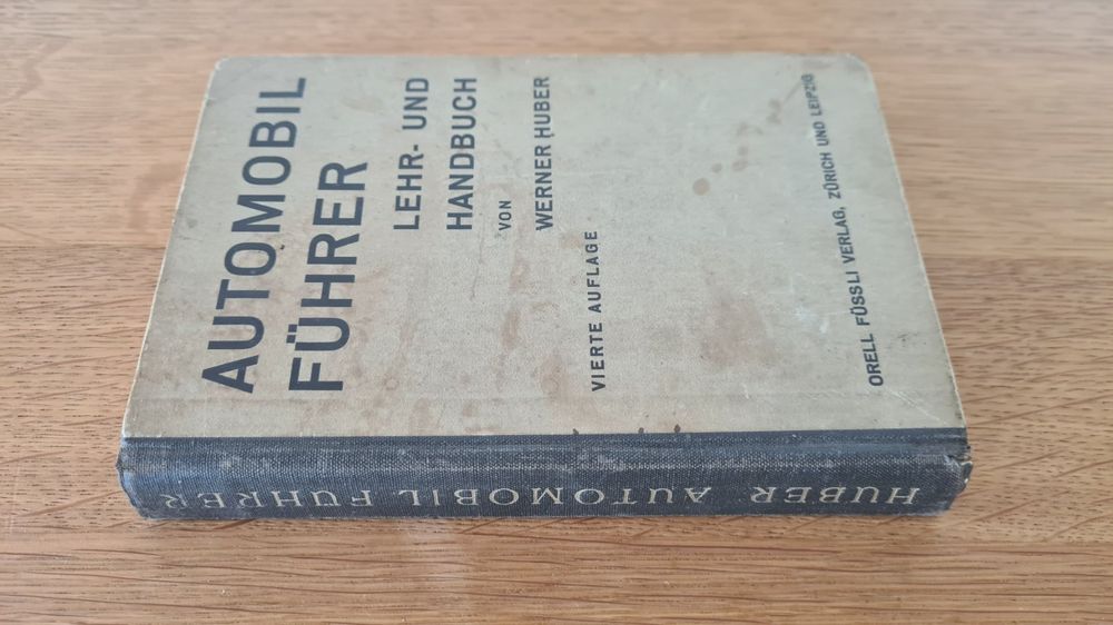 Antik Oldtimer Automobil Handbuch von 1928 (Gebraucht) in Winterthur ...