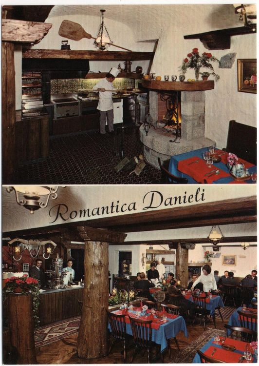 WALLISELLEN Restaurant Grindelwald, Werbung Romatica Danieli (Neu ...