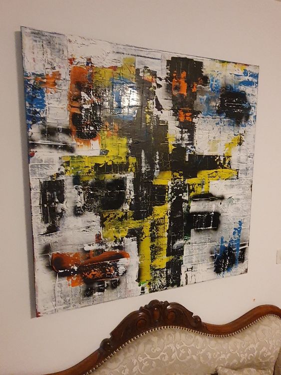 Acrylbild auf Leinwand (Neu (gemäss Beschreibung)) in Döttingen für CHF 350 – nur Abholung auf ...