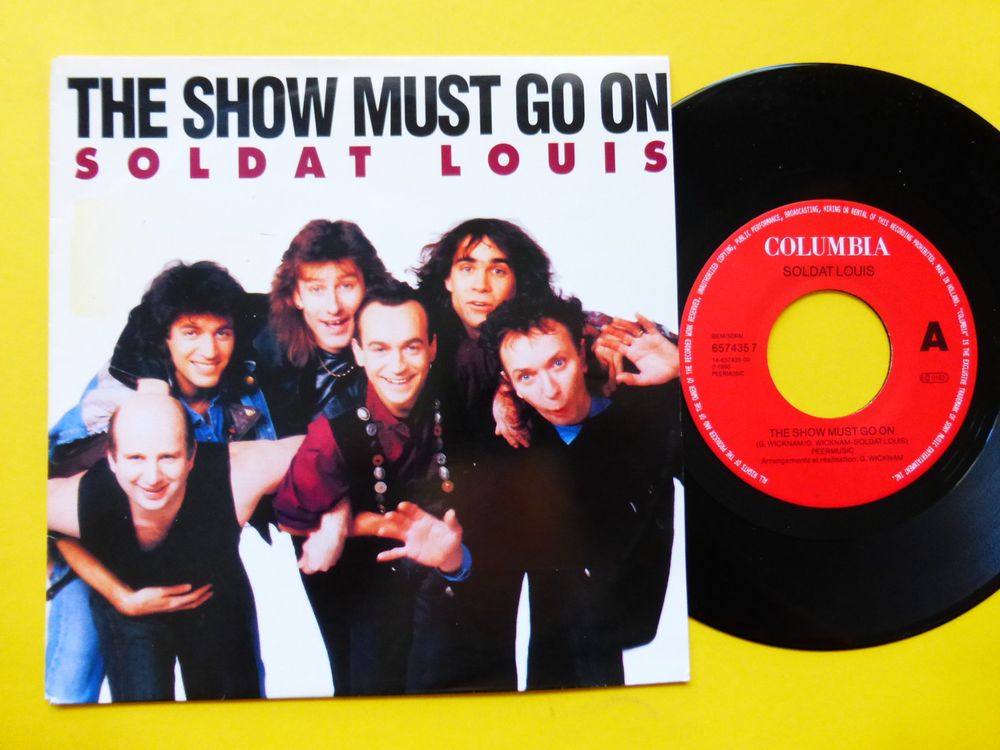 SOLDAT LOUIS 7" THE SHOW MUST GO ON (Gebraucht) in Zürich für CHF 5 ...