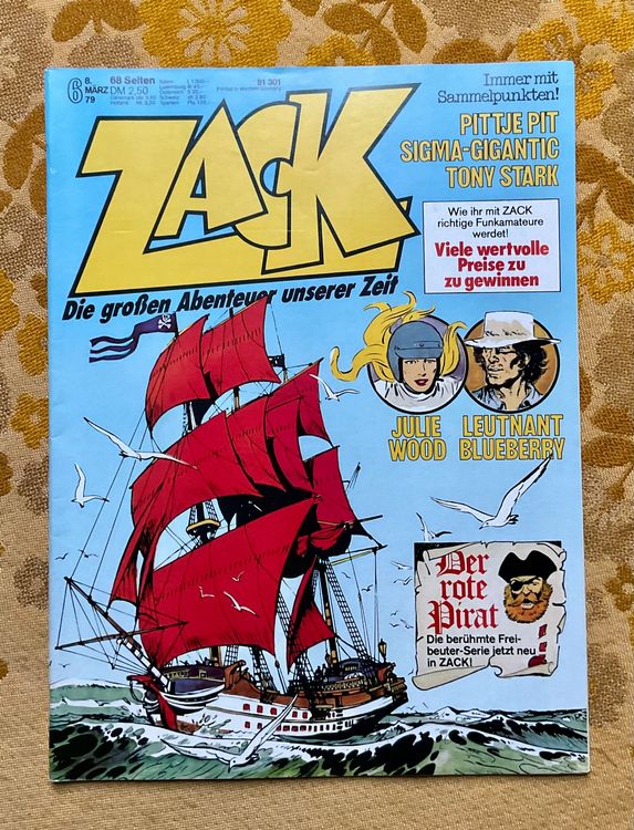 Zack Heft Nr 6 von 1979 (Gebraucht) in Endingen für CHF 2.4 – mit Lieferung auf Ricardo kaufen