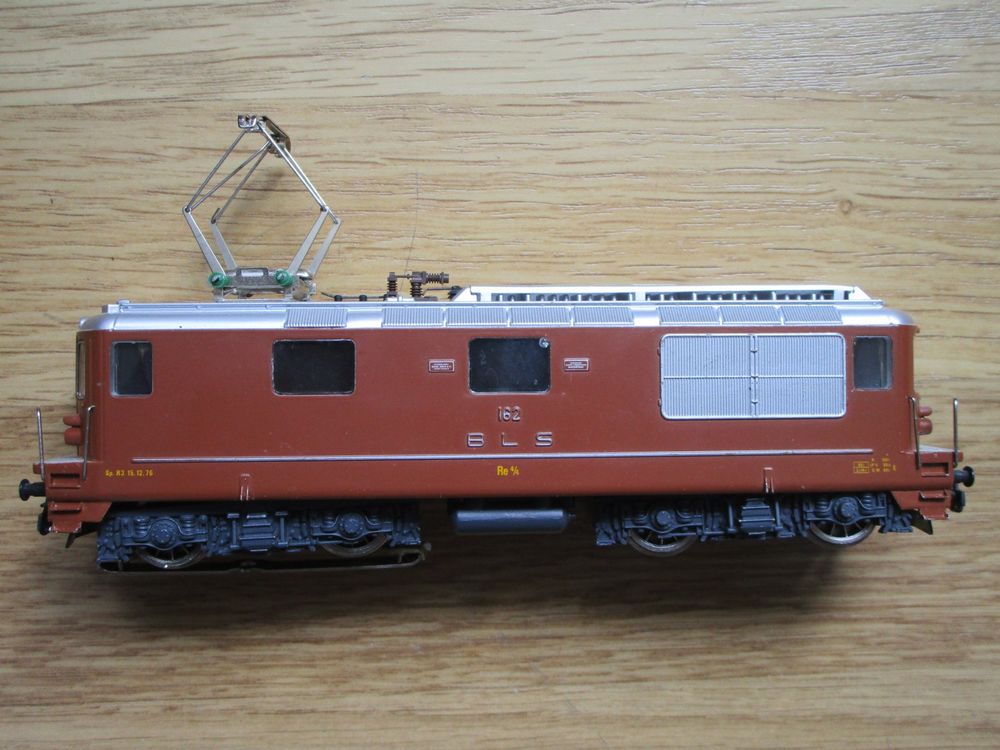 HAG Lokomotive H0 Re 4/4 BLS Nr.181 Gleichstrom-2 Leiter (Neuf (Voir ...