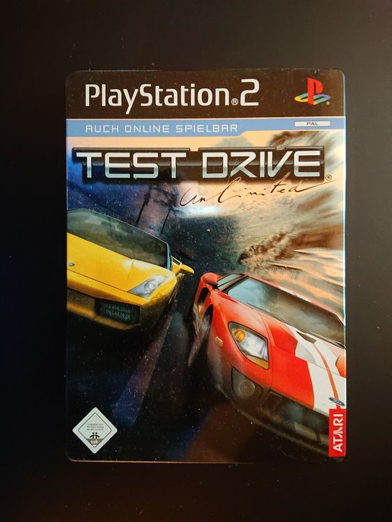 Playstation 2 PS2 - Test Drive Unlimited - Deutsch Steelcase (Gebraucht ...