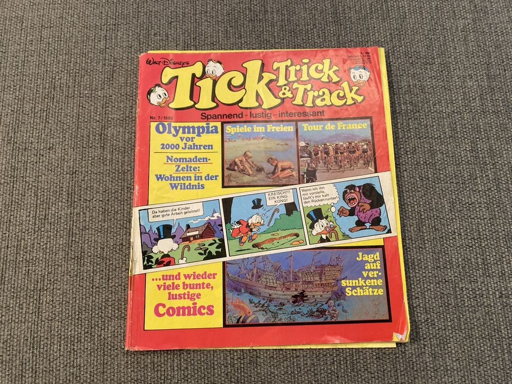 Vintage Walt Disney Trick Trick Track Nr. 7 1980 (Gebraucht) in Zürich ...