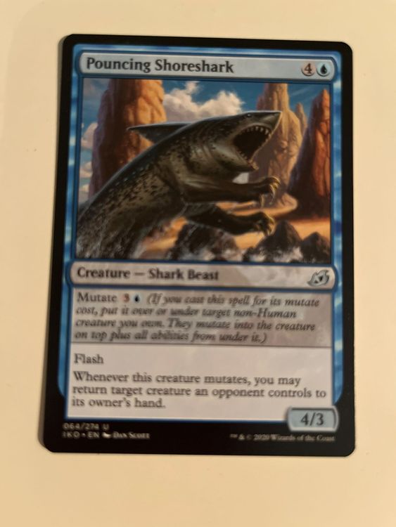 1 x Pouncing Shoreshark - Magic: The Gathering - MtG (Gebraucht) in ...