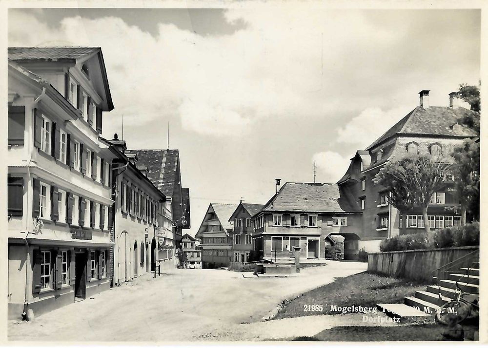 Neckertal SG Mogelsberg Dorfplatz Nr.21985 , 1949 (Gebraucht) in ...