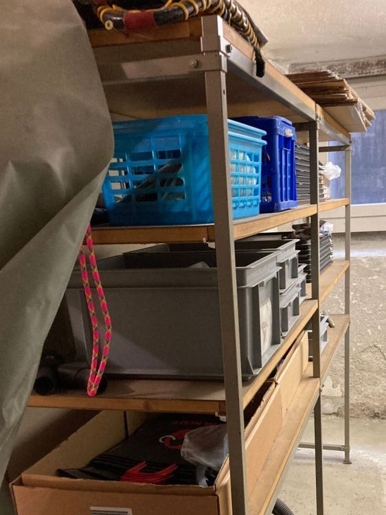 Lager Regal, Tablare 2 X 4 Stück, Leer (Gebraucht) in für CHF 99.9 ...