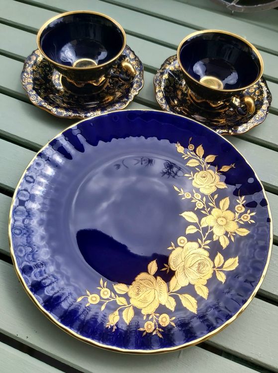 Echt Cobalt Porzellan Set | Kaufen auf Ricardo