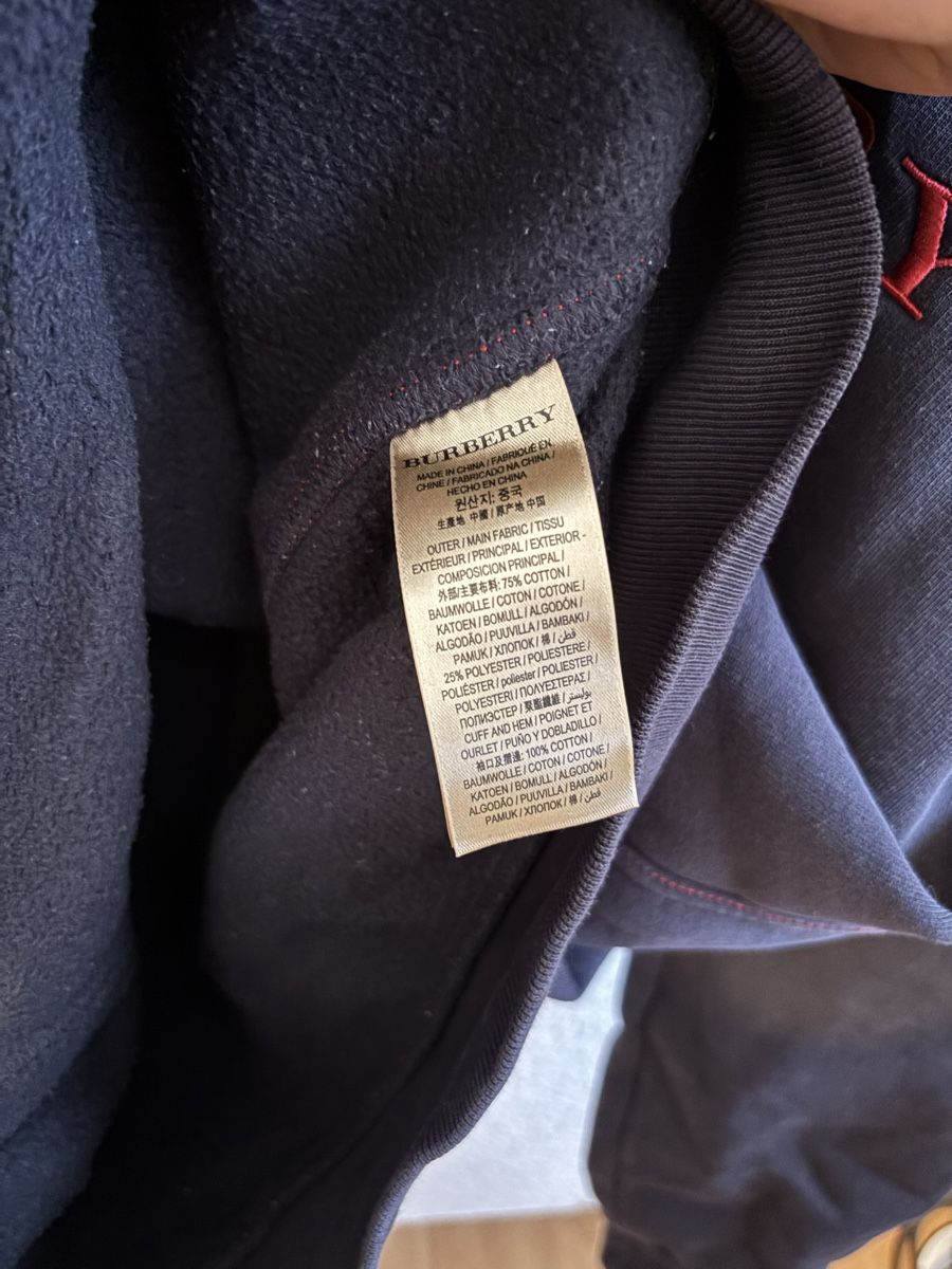 Burberry, hoodie navy blue size M (Oversize) (D'occasion) à Vevey pour ...