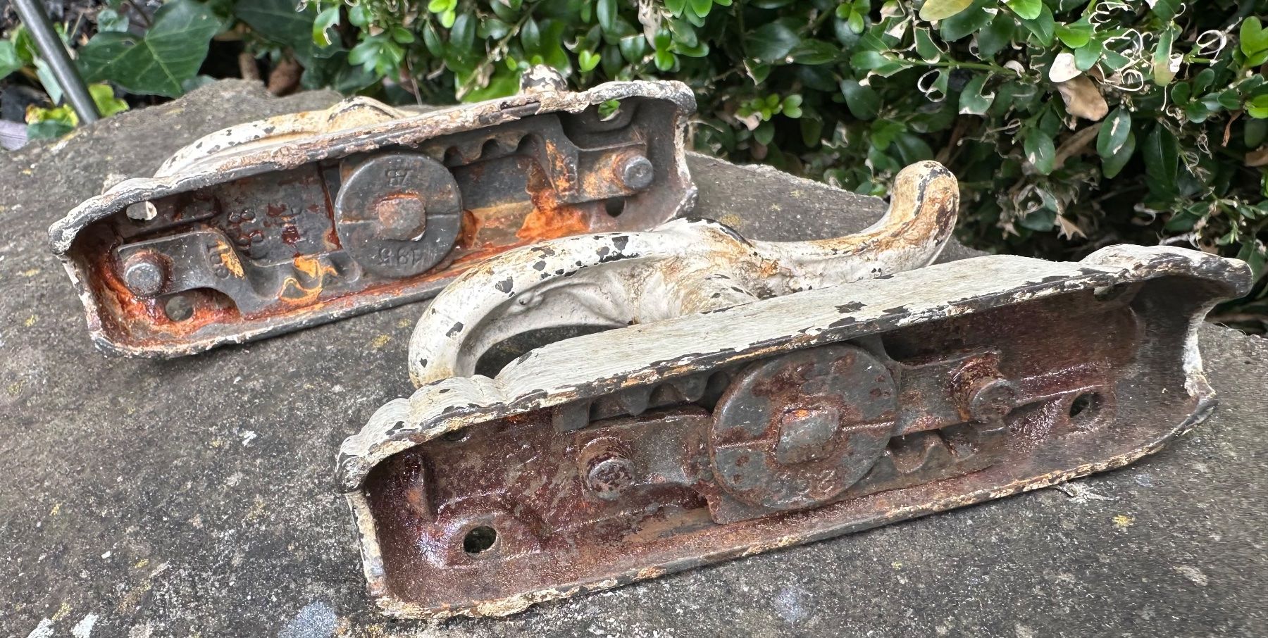 🟢 Poignées de porte anciennes Shabby chic Antike Türgriffe (D'occasion ...