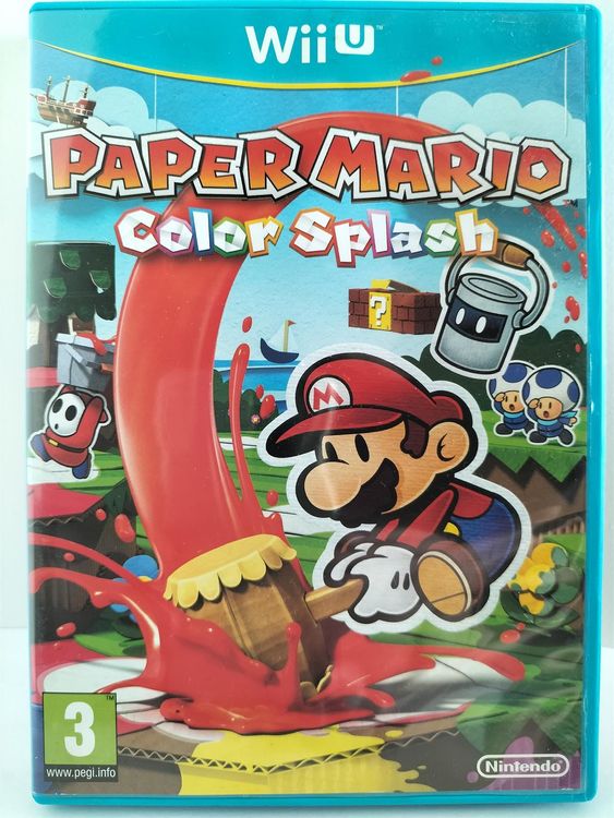 Paper Mario Color Splash (Wii U) (Gebraucht) in Nürensdorf für CHF 35 ...