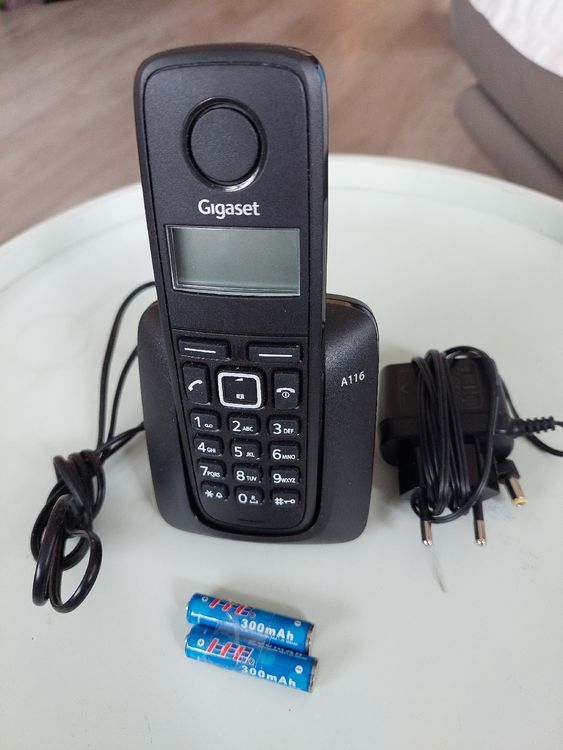 Telephone fixe sans fil Gigaset A116 (Gebraucht) in St-Cergue für CHF 5 ...