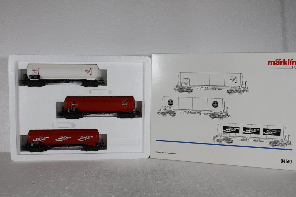 Märklin 84519 Coca Cola Set Rar Kesselwagen (Gebraucht) in Triesen für ...