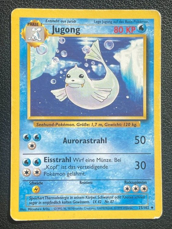 Jugong 25/102 Pokémon Base Set (Neu (gemäss Beschreibung)) in Uster für ...