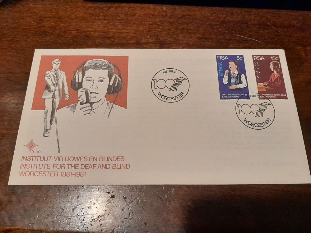 Rare! Enveloppe philatélique commémorative Worcester 1981 (D'occasion ...