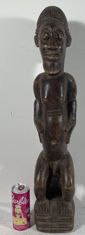 Grosse Sehr Alte Afrikanische Skulptur aus Holz | Kaufen auf Ricardo