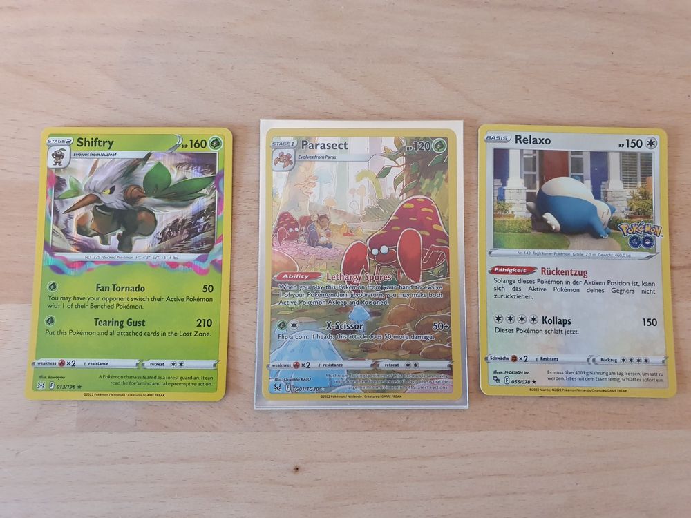 Über 300 Pokémon Karten und Parasect Full Art (Gebraucht) in Greifensee ...