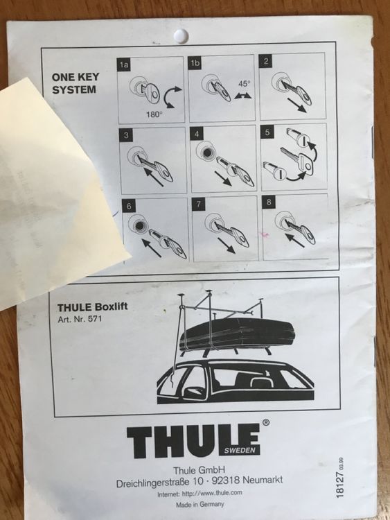 THULE Alpine 900 Dachbox | Kaufen auf Ricardo