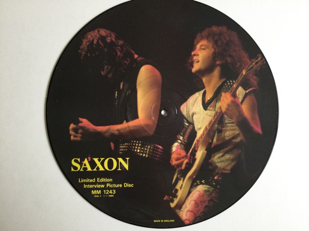 Saxon Picture-Disc LP - Interview | Kaufen auf Ricardo