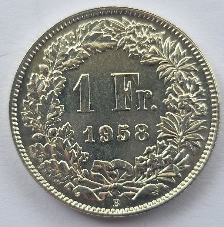 1 Franken 1958 | Kaufen auf Ricardo
