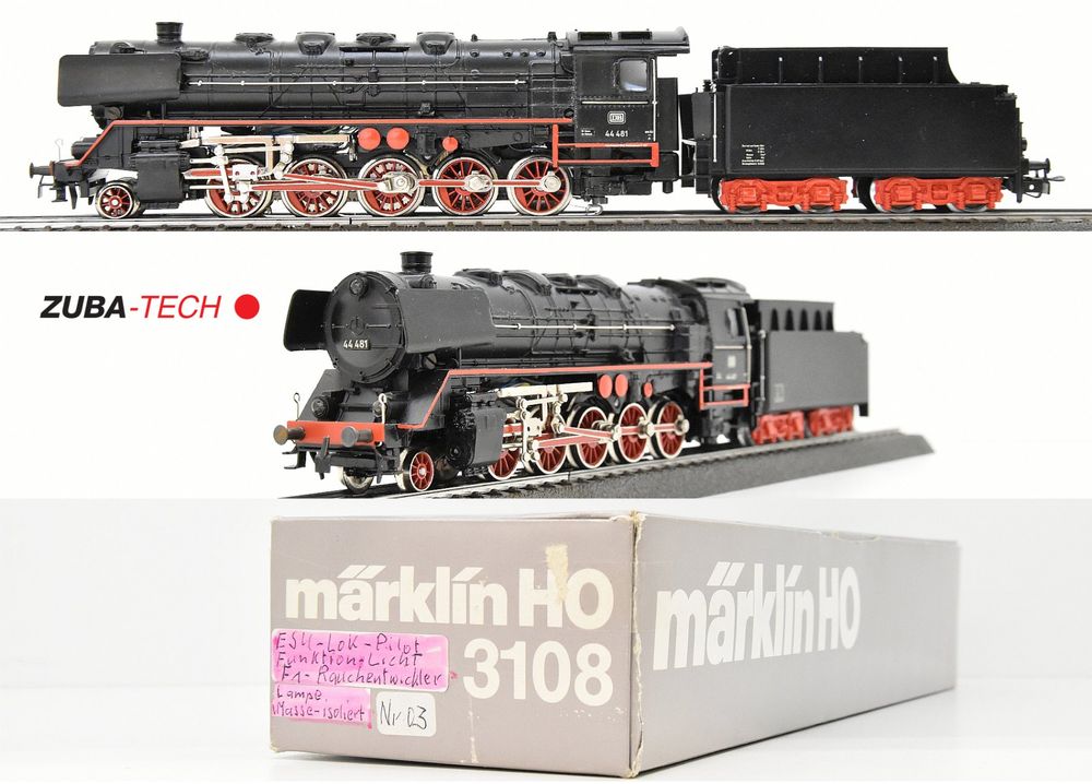 Märklin 3108 Dampflok BR 44 DB H0 WS Digital mit OVP | Kaufen auf Ricardo