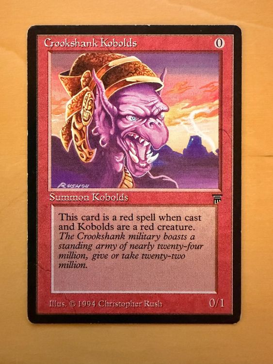 Crookshank Kobolds // Legends // Magic The Gathering (Gebraucht) in ...