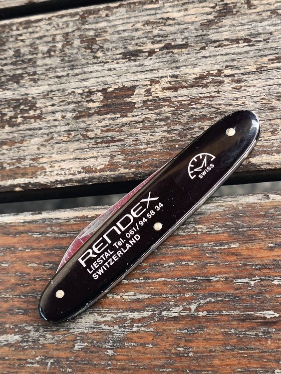 Uhren Sackmesser / Victorinox - RENDEX Liestal Switzerland (Gebraucht ...