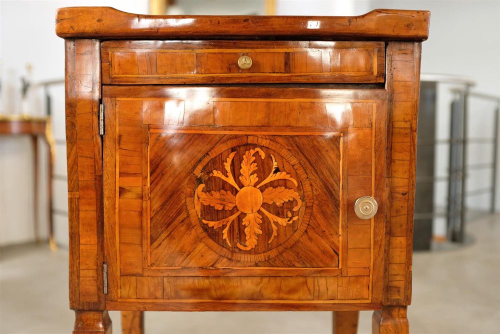 M0064 Antike Klassizismus-Liseuse Intarsien Louis XVI ~1770 (Gebraucht ...