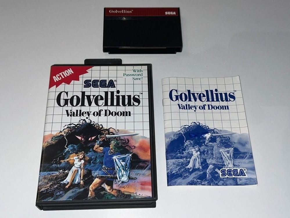Sega Master System - Golvellius: Valley of Doom (OVP) - rar | Kaufen ...