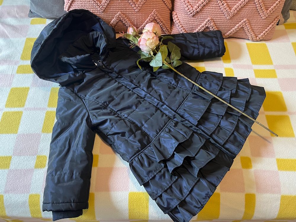 Beautiful warm coat by Monsoon age: 5-6 years (110-116cm) (Neu (gemäss ...